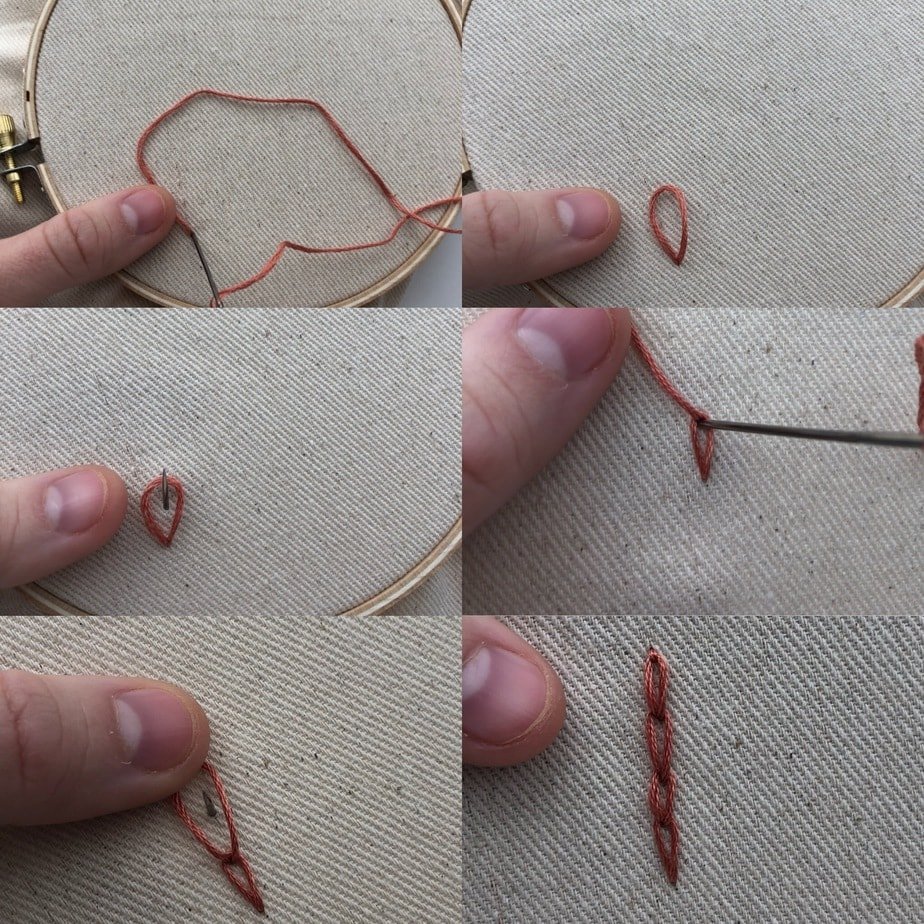 The 4 Best Embroidery Stitches For Outlining - Crewel Ghoul