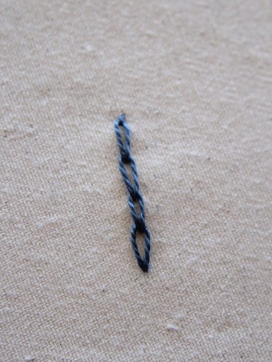 Colonial Knot Embroidery Stitch Tutorial - Crewel Ghoul
