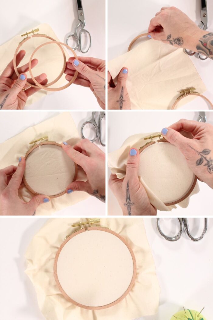 How To Keep Fabric Tight In Embroidery Hoops