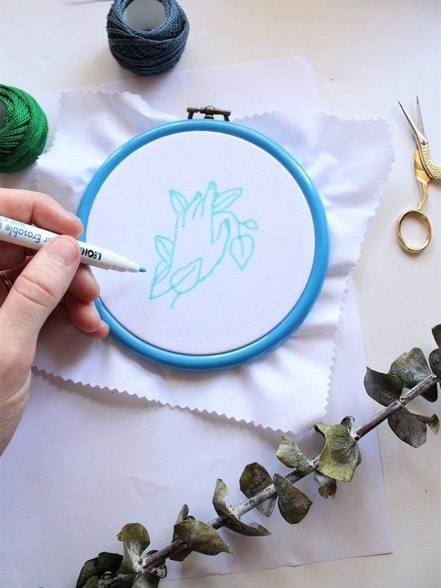 8 Incredible Thread Painting Embroidery Patterns - Crewel Ghoul