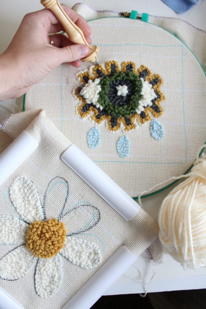6 Free Printable Punch Needle Patterns
