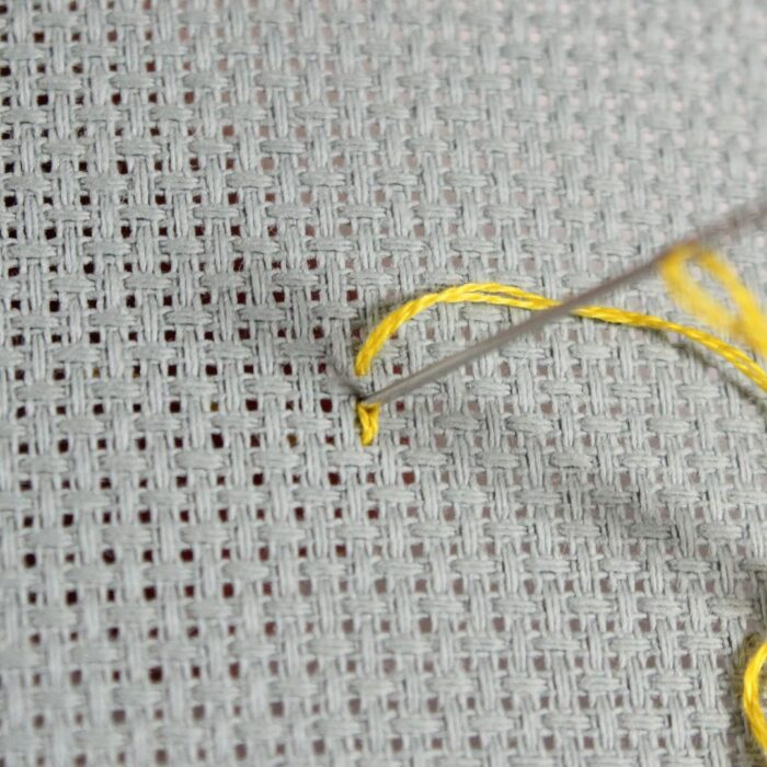 Cross Stitch Back Stitch Tutorial