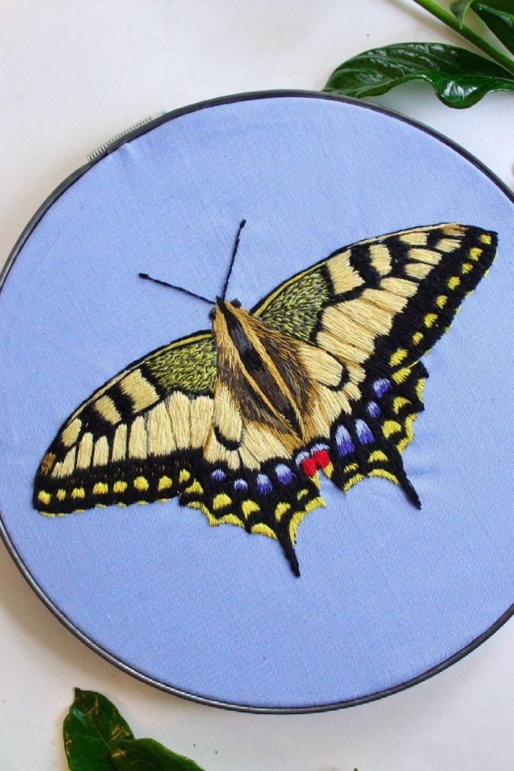 9 Beautiful Butterfly Embroidery Patterns (+ 2 Free Designs!)