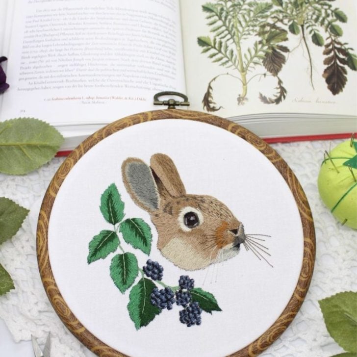 Butterfly Stumpwork Embroidery Pattern - Crewel Ghoul