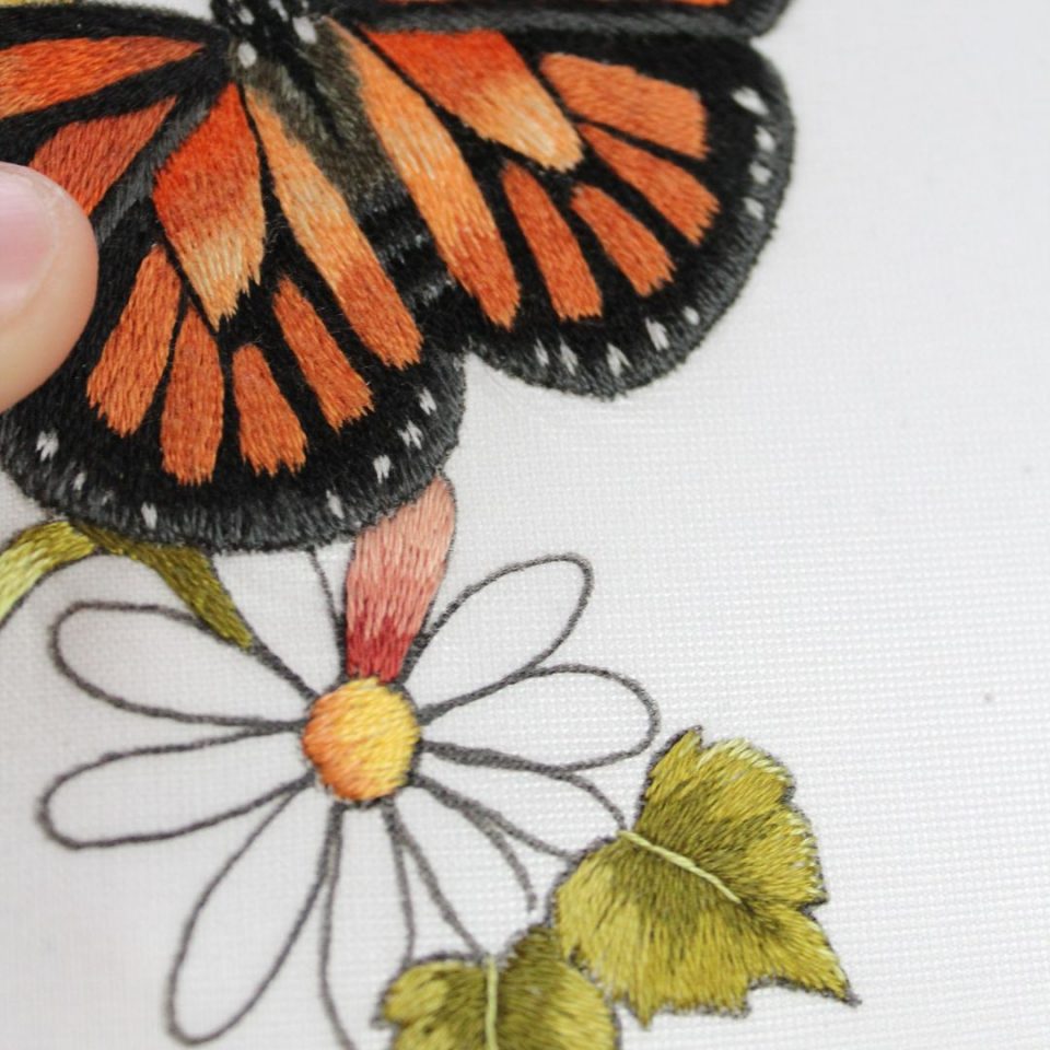 Butterfly Embroidery Pattern