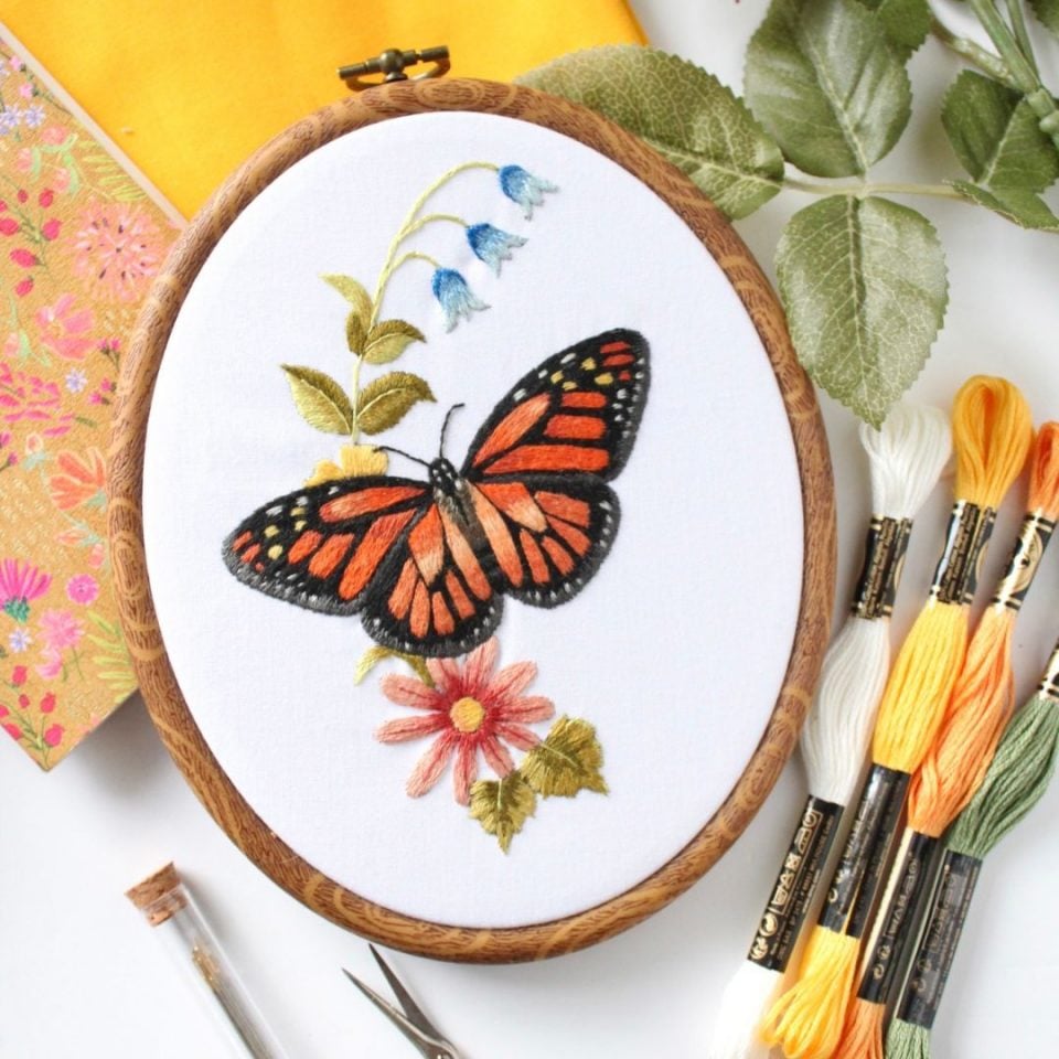 8 Incredible Thread Painting Embroidery Patterns