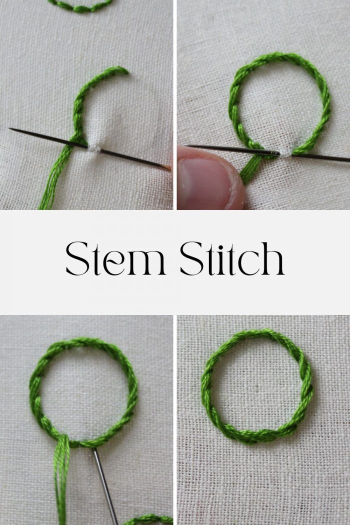 How To Embroider A Circle [9 Different Ways]