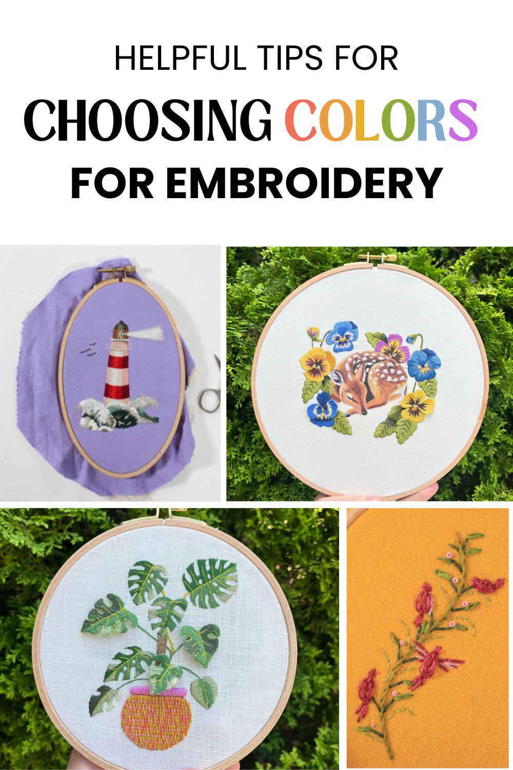 How To Choose Eye-Catching Color Combinations For Embroidery
