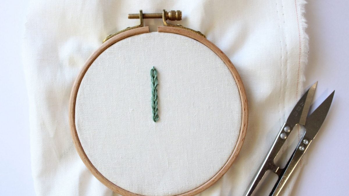 How To Do The Heavy Chain Stitch Crewel Ghoul how-to-do-the-heavy-chain-stitch-crewel-ghoul