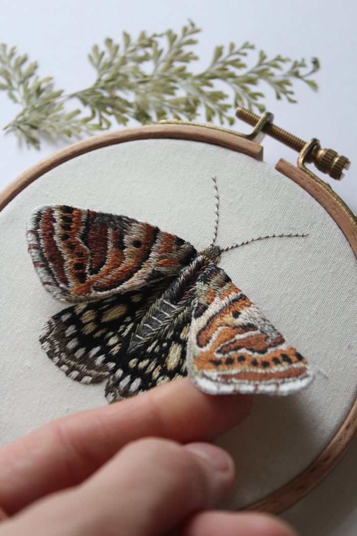 How To Make Stumpwork Leaves - Crewel Ghoul