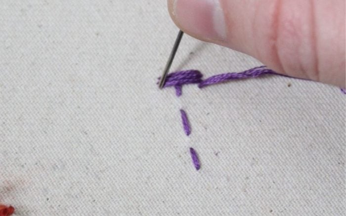 How To Make The Back Of Embroidery Look Nice - Crewel Ghoul