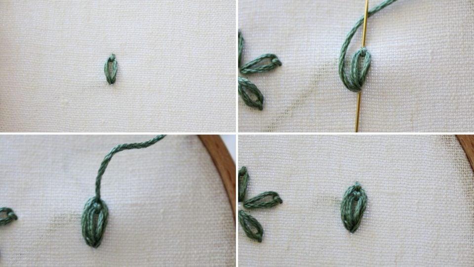 How To Do The Lazy Daisy Chain Stitch