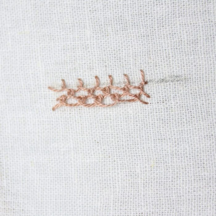 Colonial Knot Embroidery Stitch Tutorial