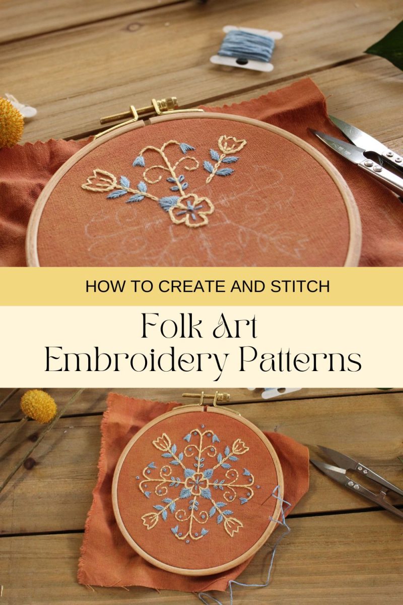How To Make Folk Art Embroidery