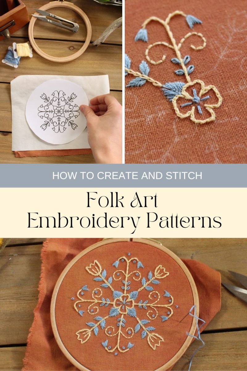 How To Make Folk Art Embroidery