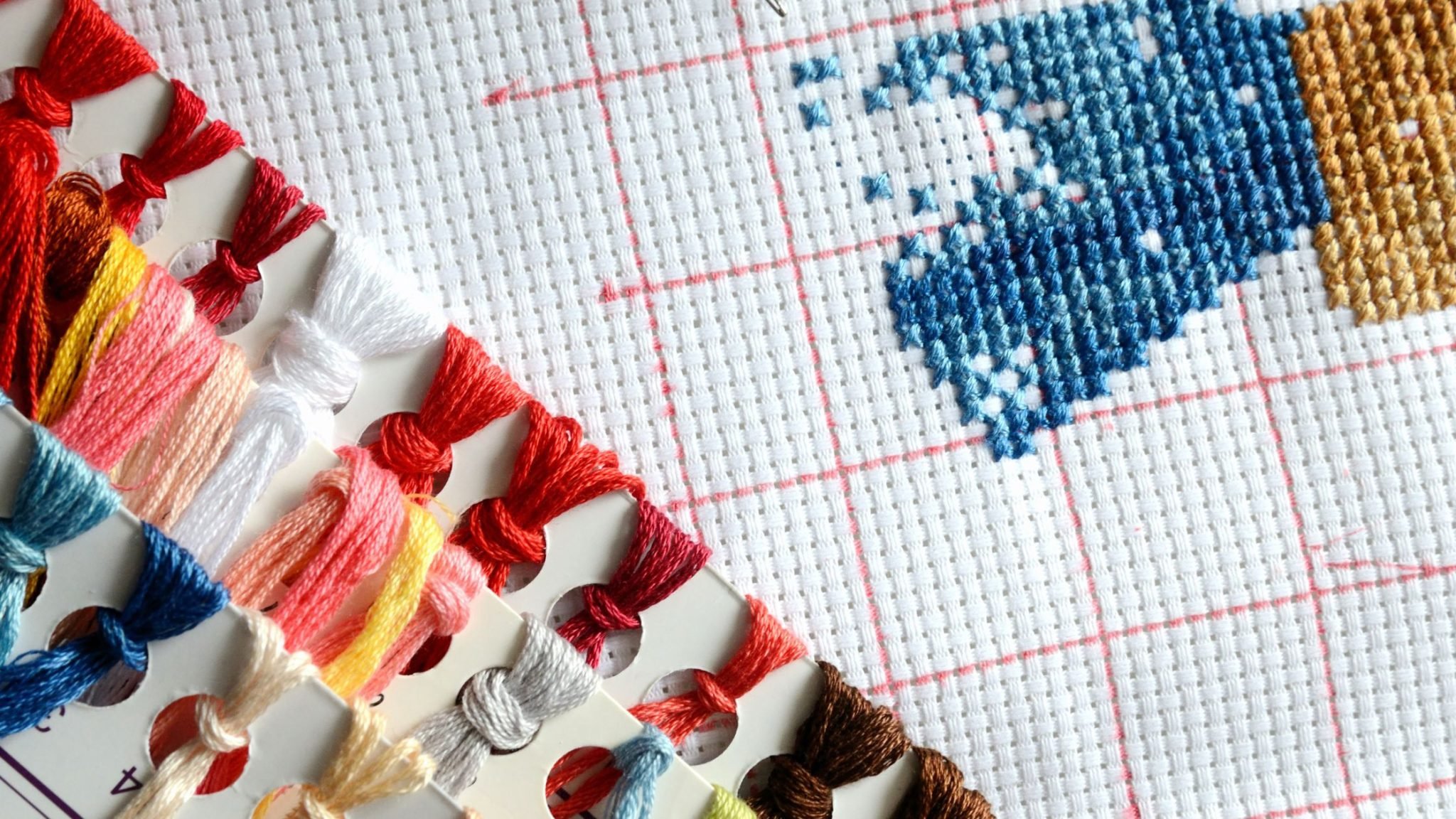 Cross Stitch Gridding (3 Different Ways)