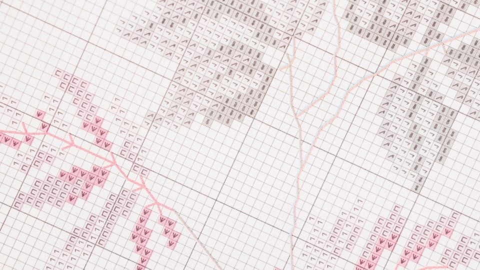 Cross Stitch Gridding (3 Different Ways)