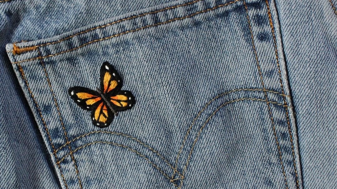 How To Embroider A Butterfly (Easy and Colorful!)