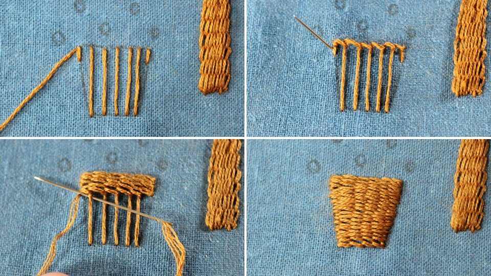 How To Do The Raised Stem Stitch
