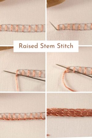 How To Do The Raised Stem Stitch