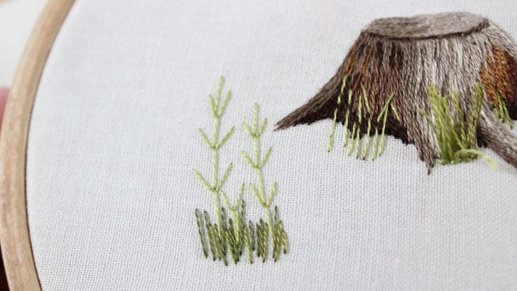 How To Embroider Grass [5 Different Ways]