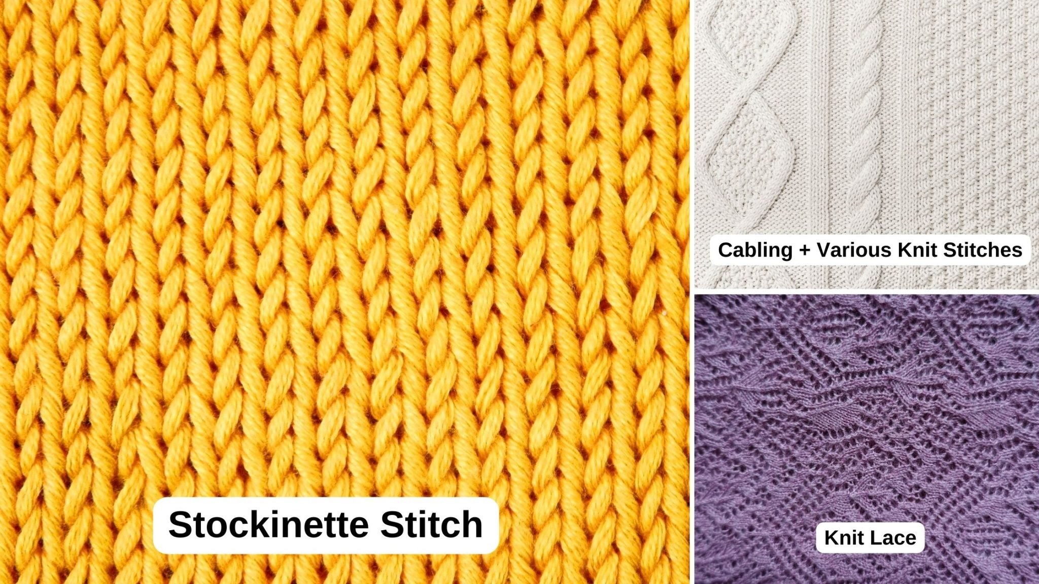 How To Embroider On Knitting