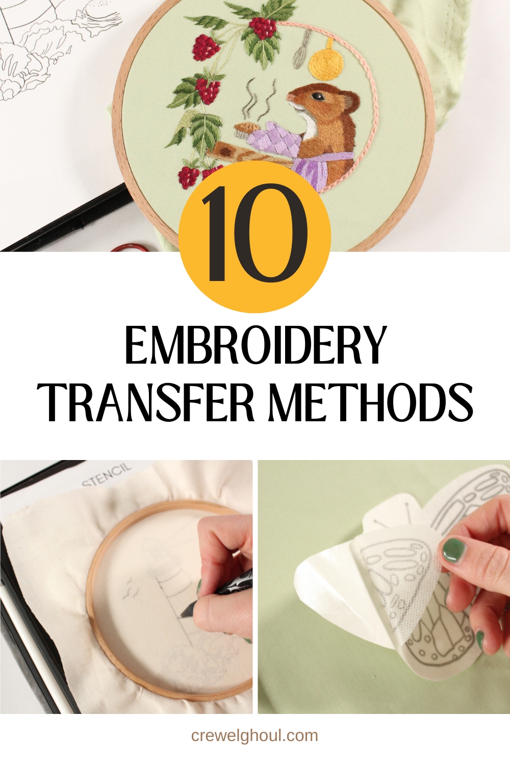 The Most Effective Ways to Transfer Embroidery Patterns To Fabric