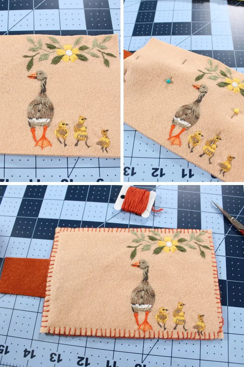 DIY Felt Needle Book With Leftover Bits and Bobs - Crewel Ghoul
