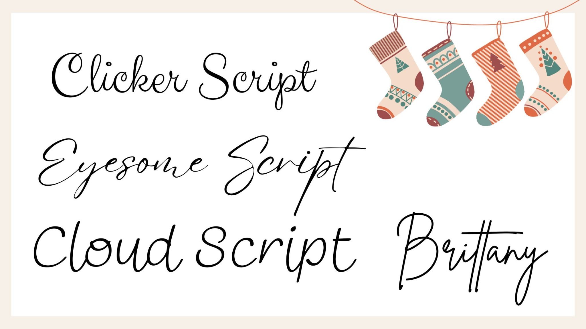 How To Embroider A Christmas Stocking