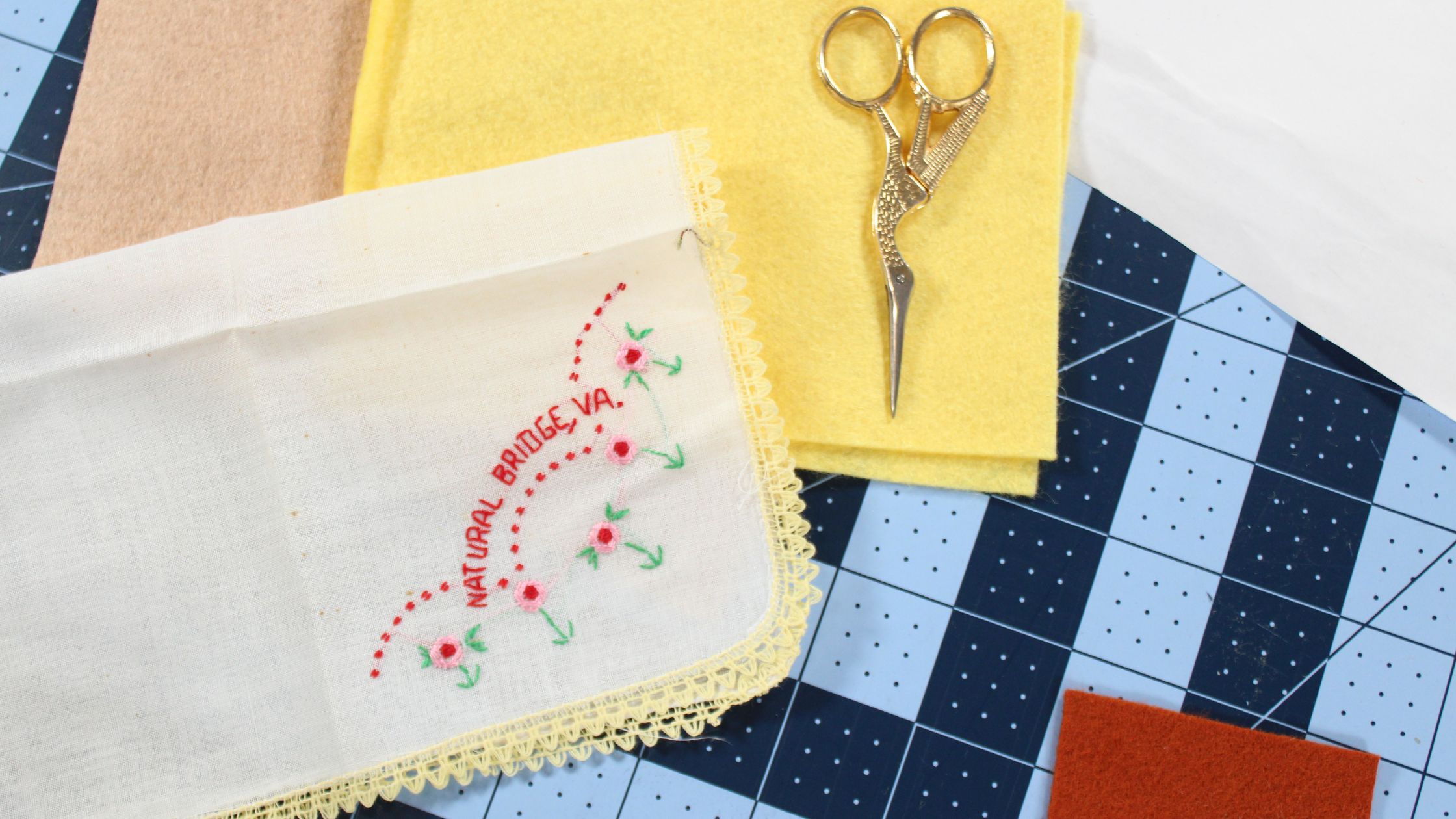 DIY Felt Needle Book With Leftover Bits and Bobs - Crewel Ghoul