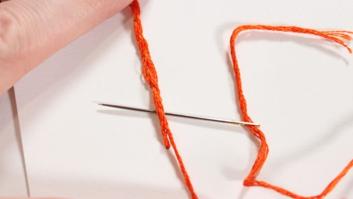 How To Embroider On Paper