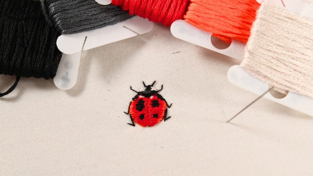 How To Embroider On Stretchy Fabric - Crewel Ghoul