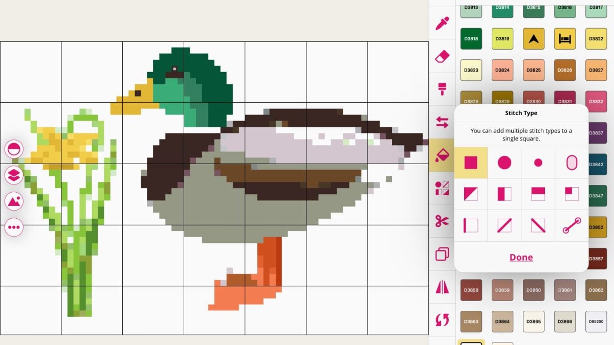 Simple Process To Convert A Photo To A Cross Stitch Pattern