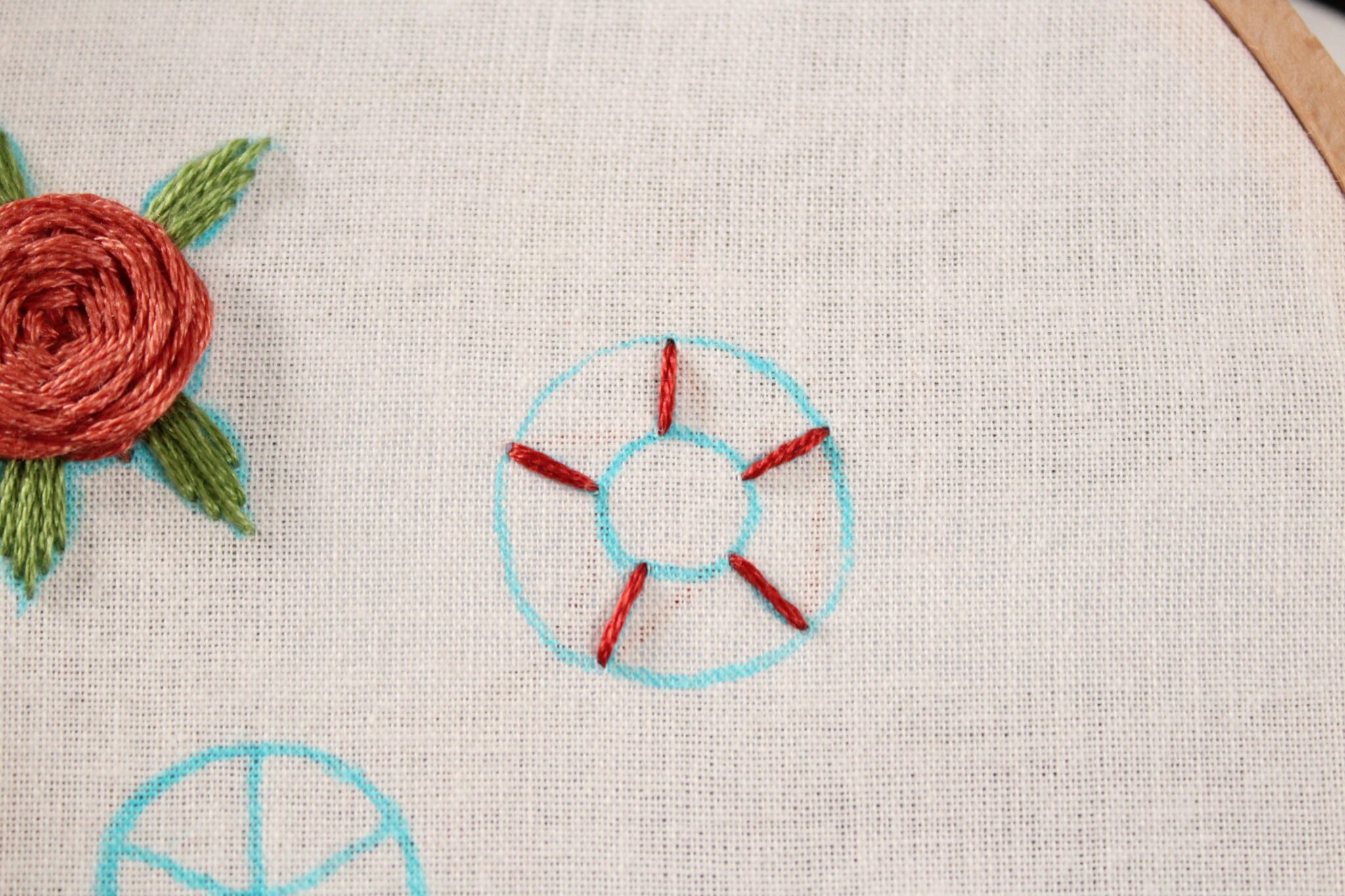 3 Creative Ways To Embroider Woven Roses