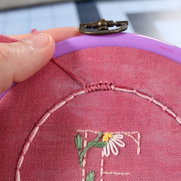 How To Make A Hand Embroidered Patch