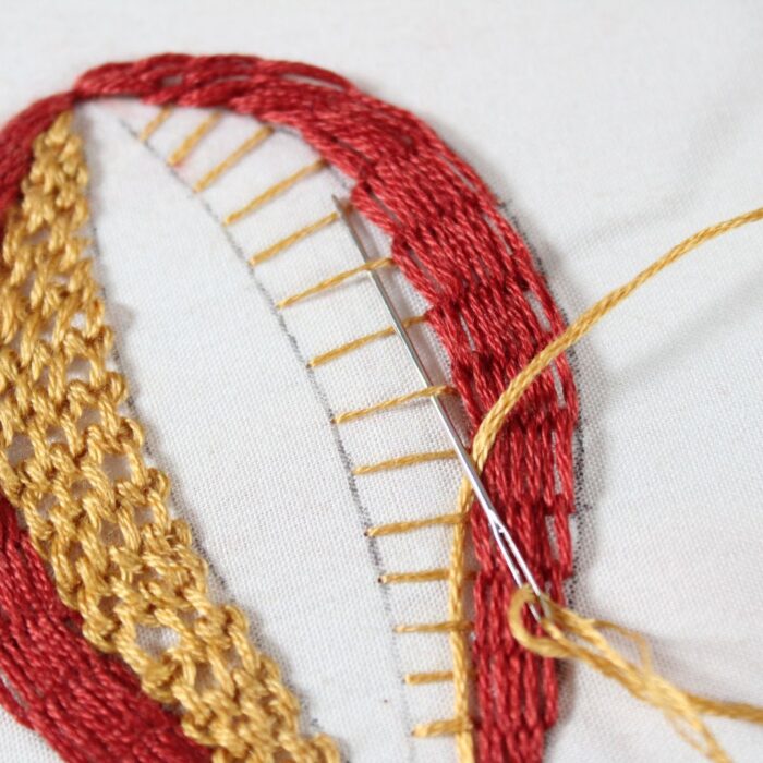 Learn Raised Embroidery Stitches (Sampler Pattern And Tutorial)
