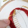 Learn Raised Embroidery Stitches (Sampler Pattern And Tutorial)