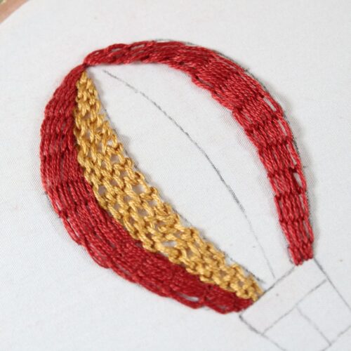 Learn Raised Embroidery Stitches (Sampler Pattern And Tutorial)