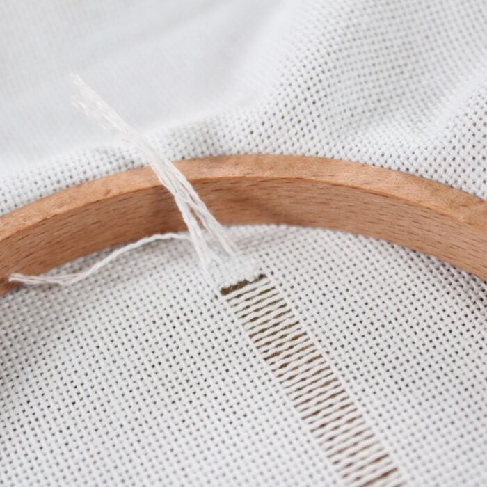 Learn The Basics Of Drawn Thread Embroidery