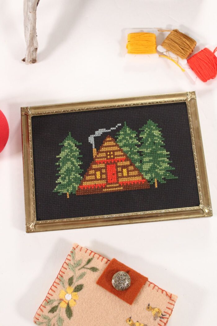 How To Frame Cross Stitch - An Easy But Impressive Way!
