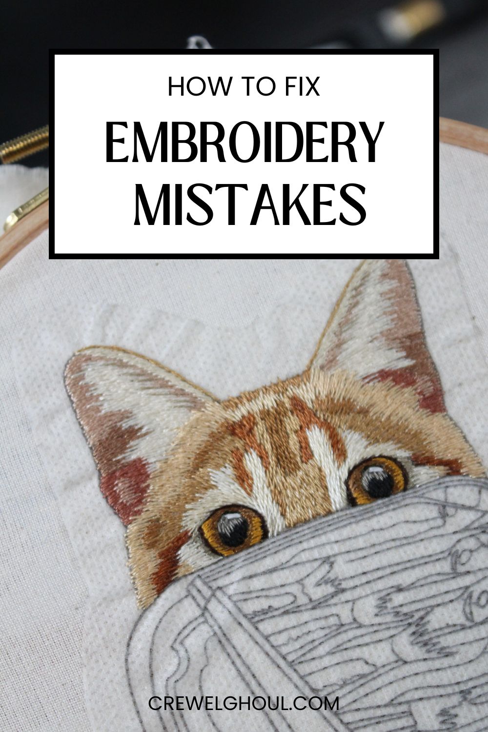 10 Easy Ways To Fix Hand Embroidery Mistakes