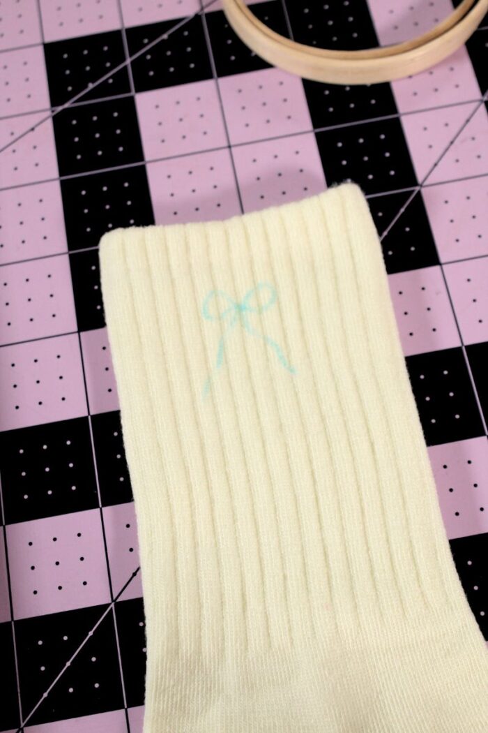 How To Embroider Socks By Hand