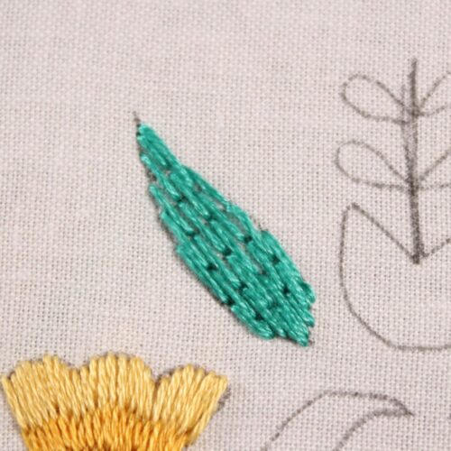 Embroidery Stitches For Filling In Large Areas - (Satin Stitch ...