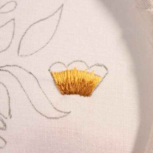 Embroidery Stitches For Filling In Large Areas - (Satin Stitch ...