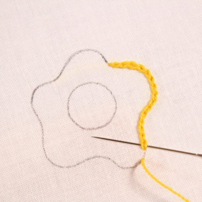 Reverse Chain Stitch Tutorial - A Different Approach