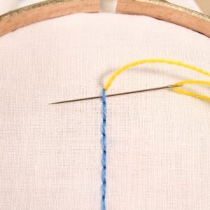 Learn The Whipped Back Stitch - It's Very Simple But Looks Fancy!