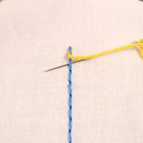 Learn The Whipped Back Stitch - It's Very Simple But Looks Fancy!