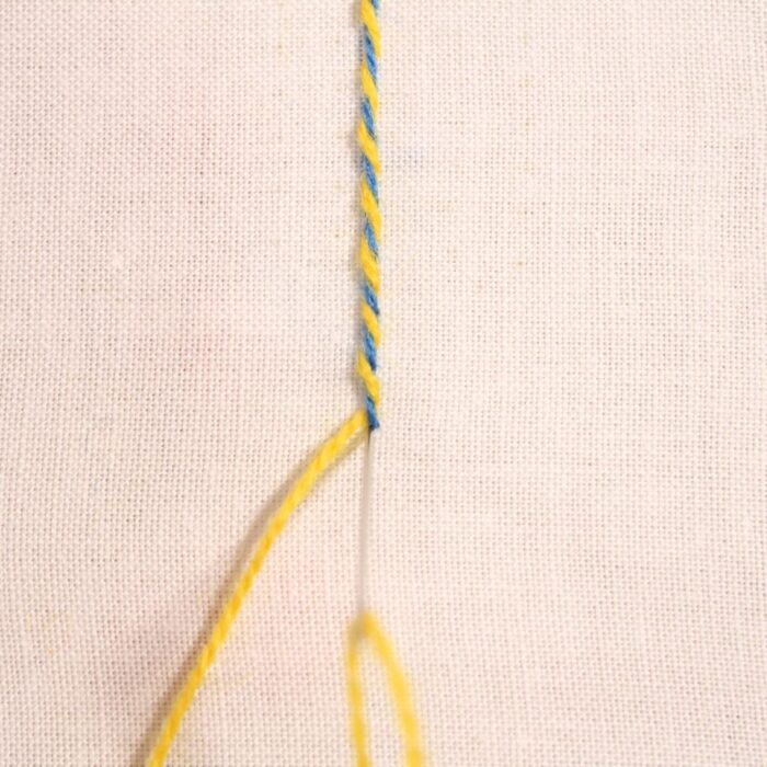 Learn The Whipped Back Stitch - It's Very Simple But Looks Fancy!