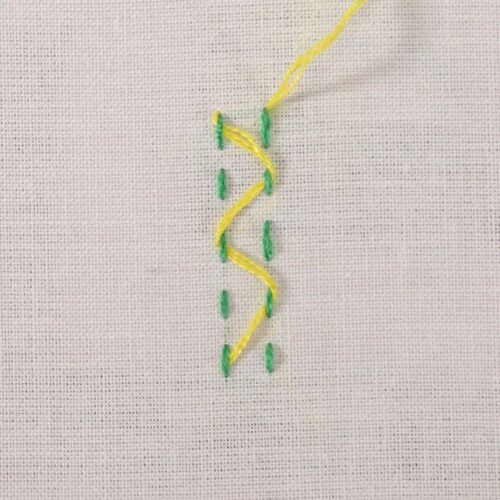 Interlaced Running Stitch Tutorial
