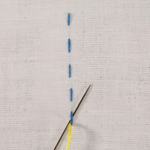 Interlaced Running Stitch Tutorial